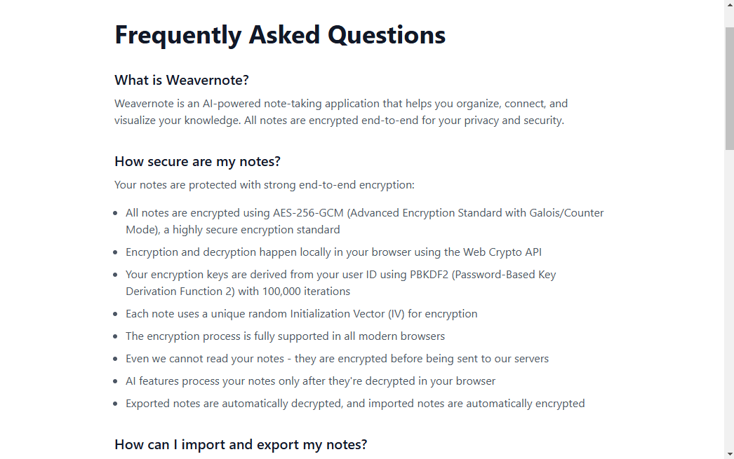 Weavernote - Weave Your Notes Into Knowledge